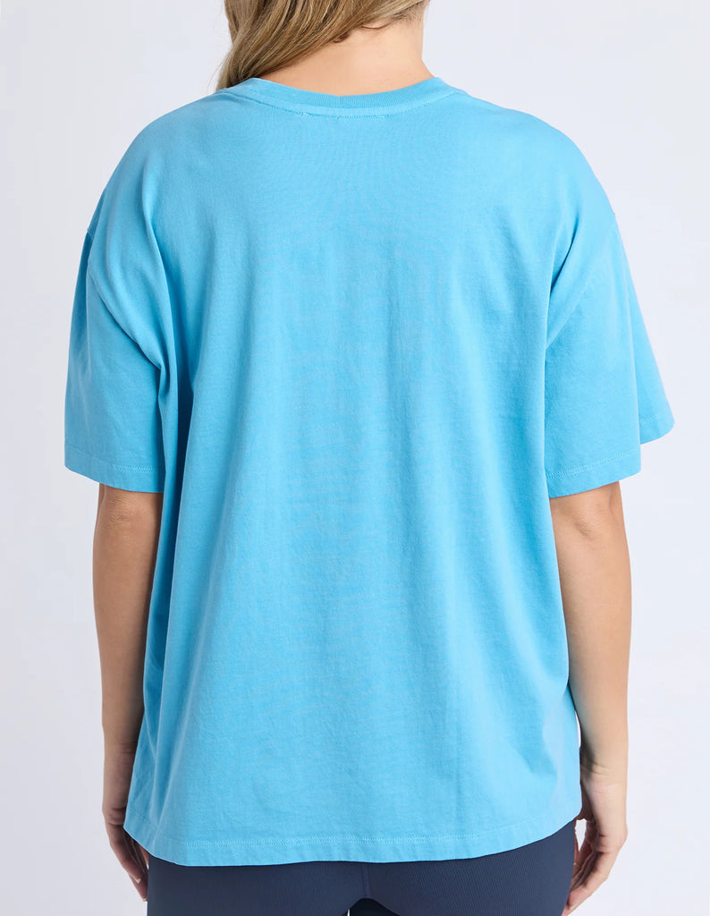 Foxwood Simplified Tee - Sky | Laurie Claire Boutique